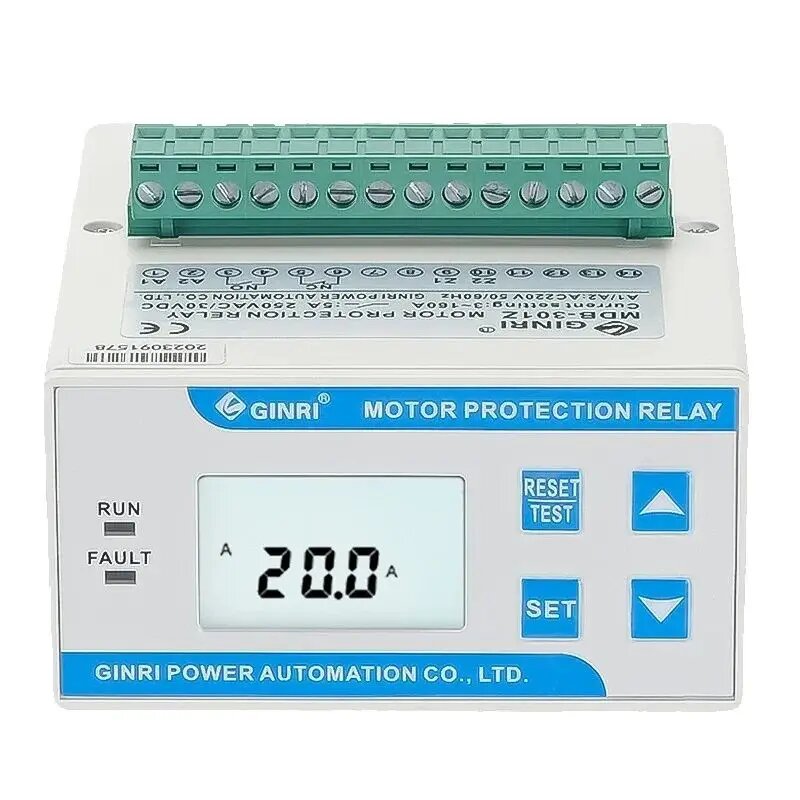 GINRI MDB-301Z трехфазное реле защиты двигателя AC380V 3-160A