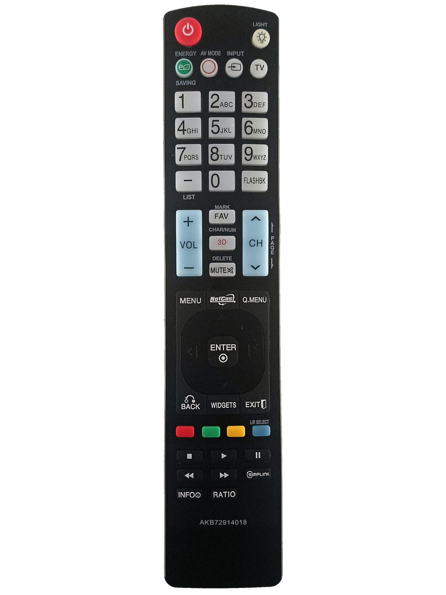 Пульт дистанционного управления AKB72914018 для телевизоров LG