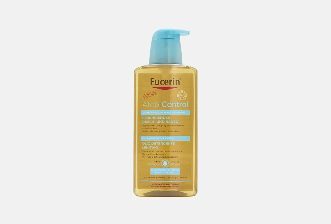 Очищающее масло для душа и ванны Eucerin Atopi Control, 400 мл