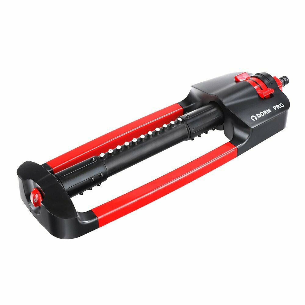 Дождеватель DORN "PRO", осциллирующий, 19 сопел, черный, площадь полива 318 кв. м