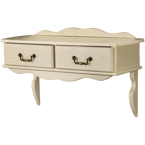 Консоль Мебелик настенная Берже 20 слоновая кость