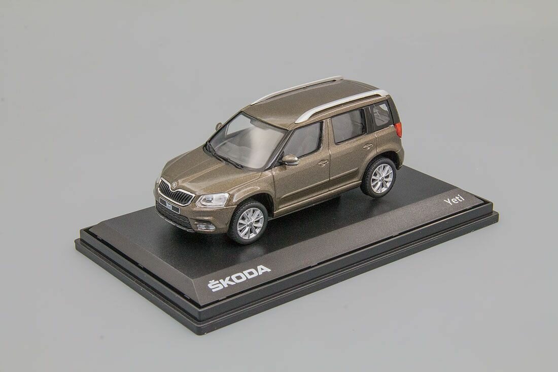 Масштабная модель Skoda Yeti FL (2013) 1:43 - Mato Brown Metallic
