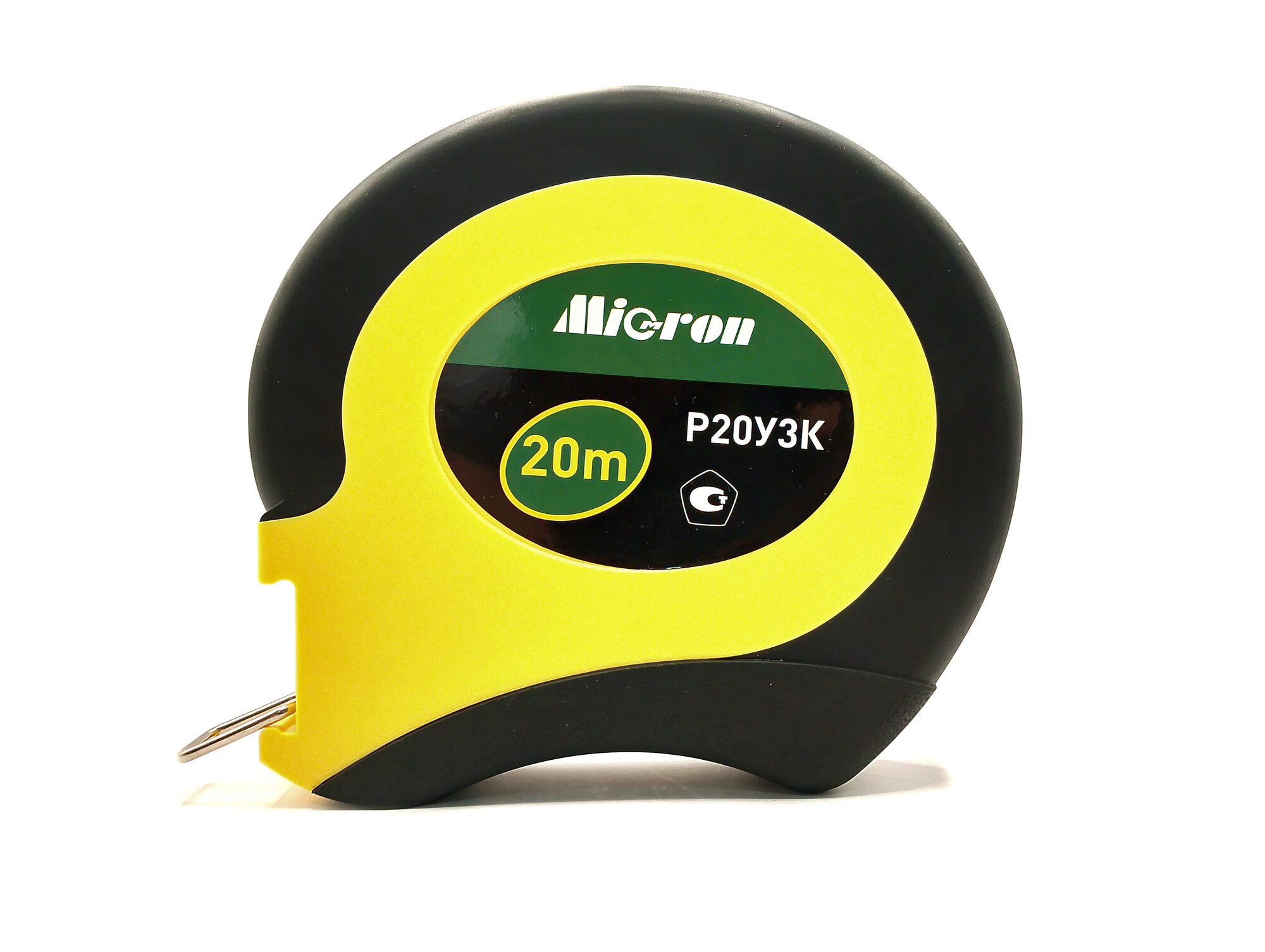 Рулетка Micron 20м с кольцом класс точности 3 Р20У3К (грси № 90362-23)