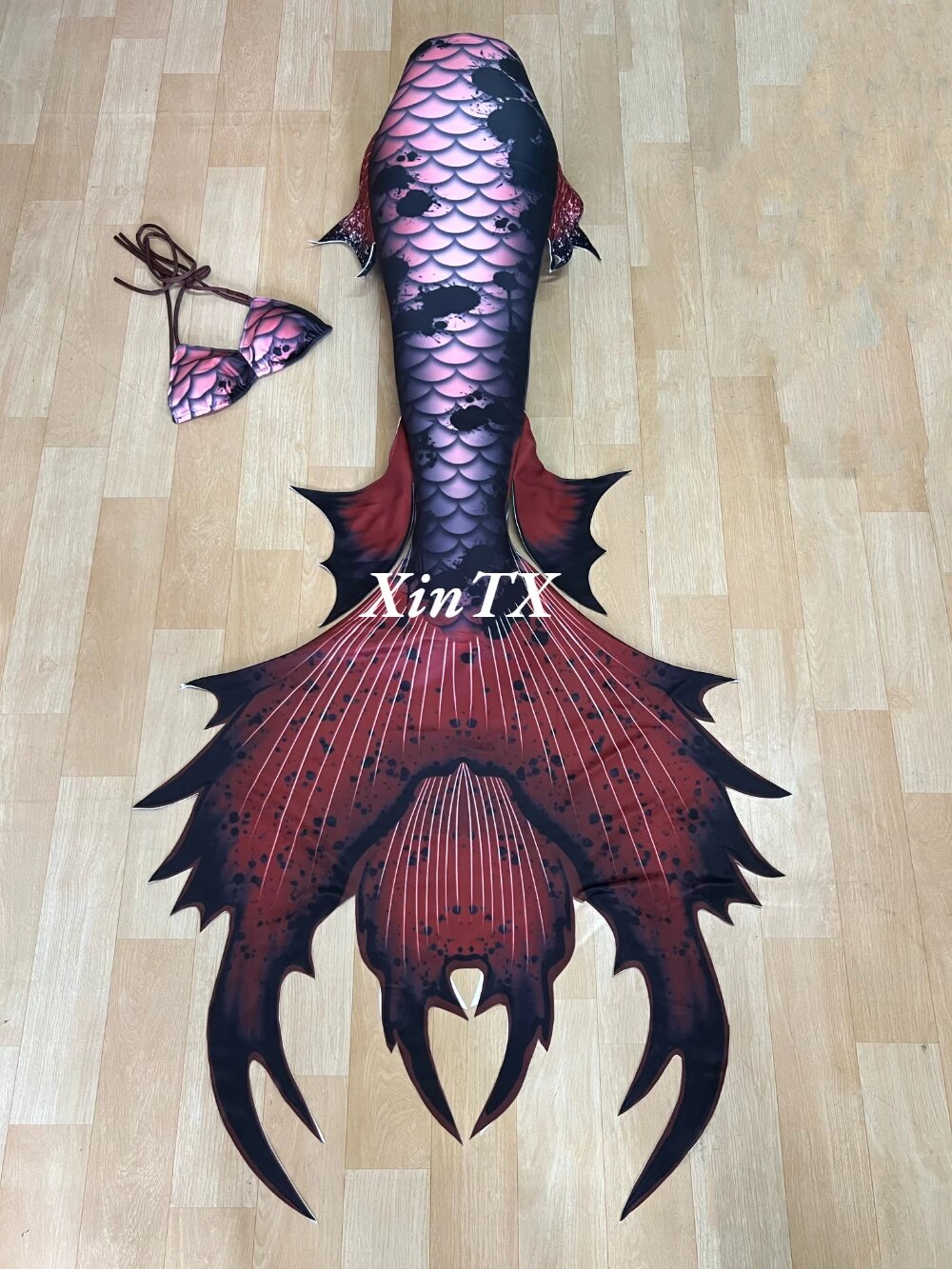 Женский хвост русалки XinTX полиэстер+спандекс
