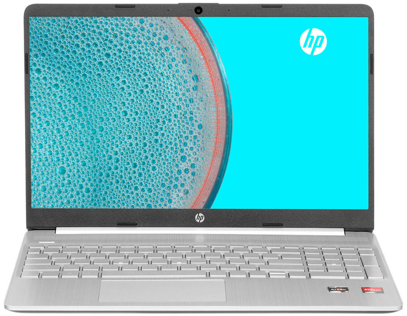 15,6" Ноутбук HP Laptop 15S-EQ2039UR (4A724EA) серебристый - 1920x1080, IPS, AMD Ryzen 5 5500U, ядра: 6 x 2,1 ГГц, 8 ГБ, SSD 512 ГБ, AMD Radeon Graphics, Windows 10 Pro