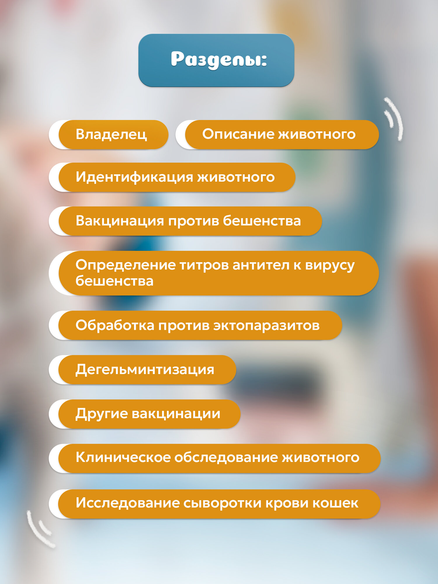 Ветеринарный паспорт, универсальный, формат А6, 32 страницы на скобах — фото 1