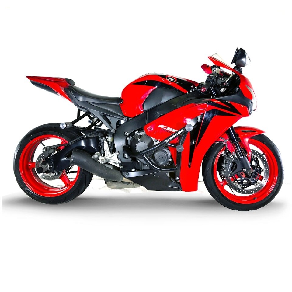 Демпферная клетка HONDA CBR1000RR 2008-2016 черный матовый цвет