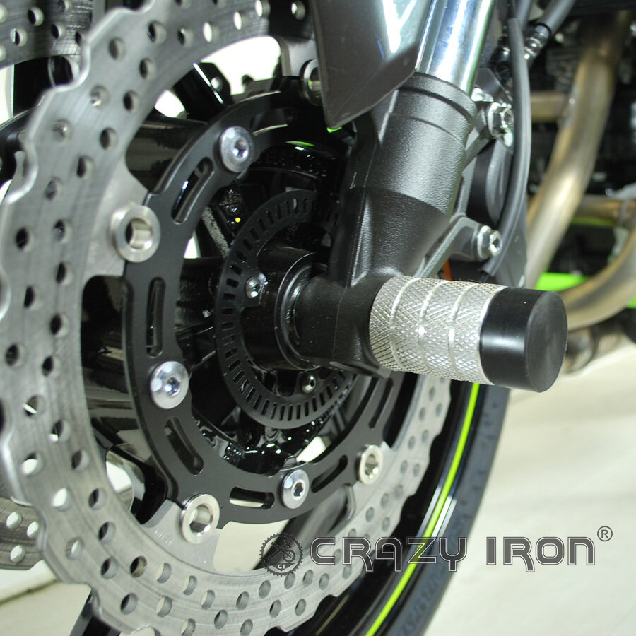 Пеги в ось переднего колеса KAWASAKI Z900 CRAZY IRON