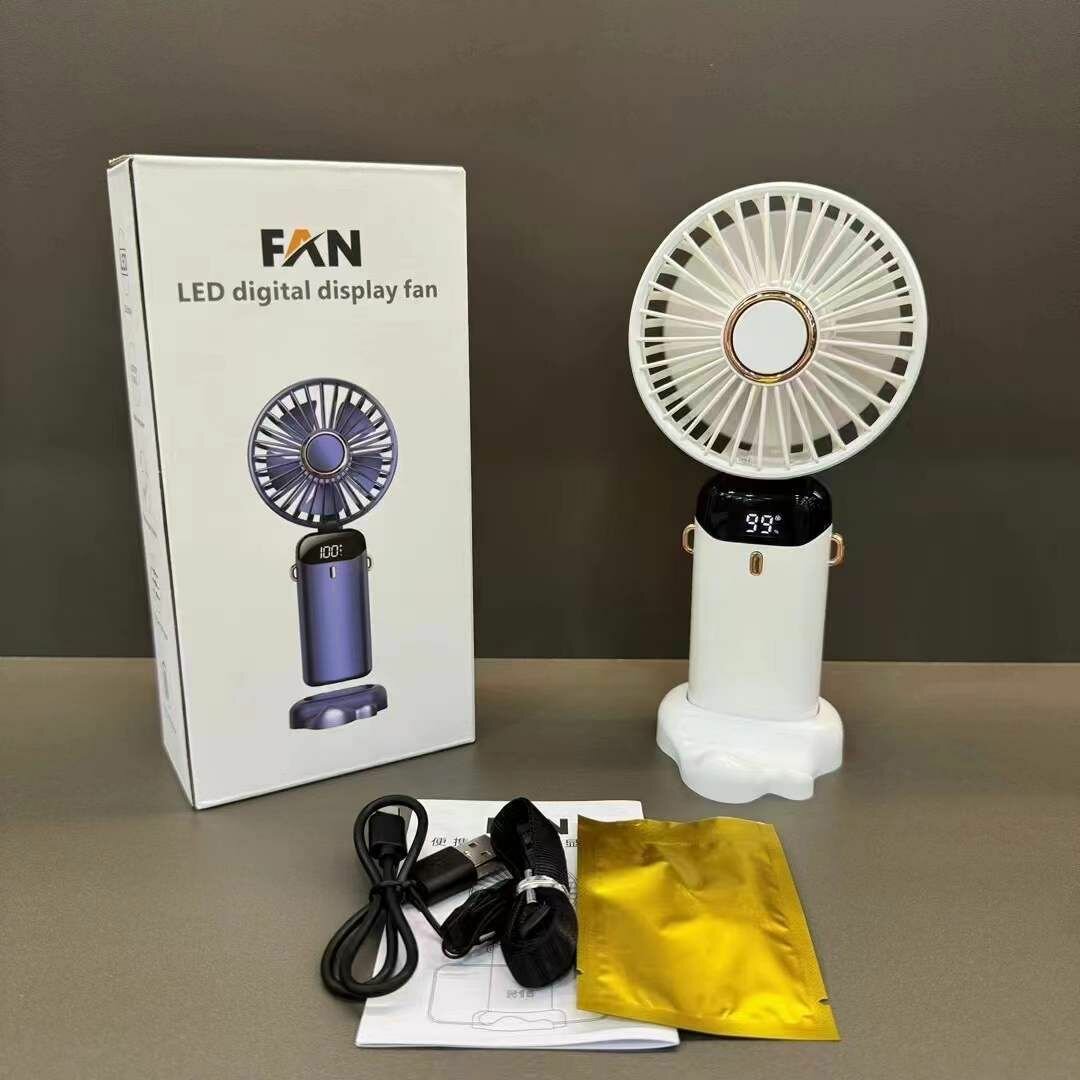 Мини портативный мощный турбо вентилятор