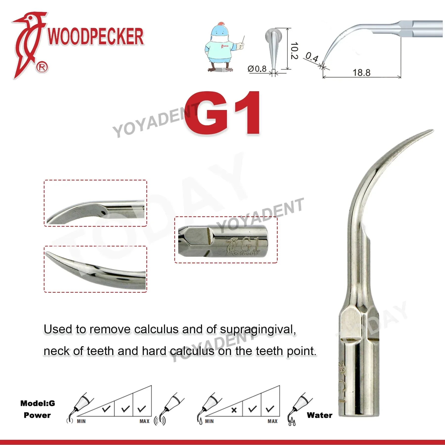 Ультразвуковой скалер Woodpecker UDS N2/N3 G1
