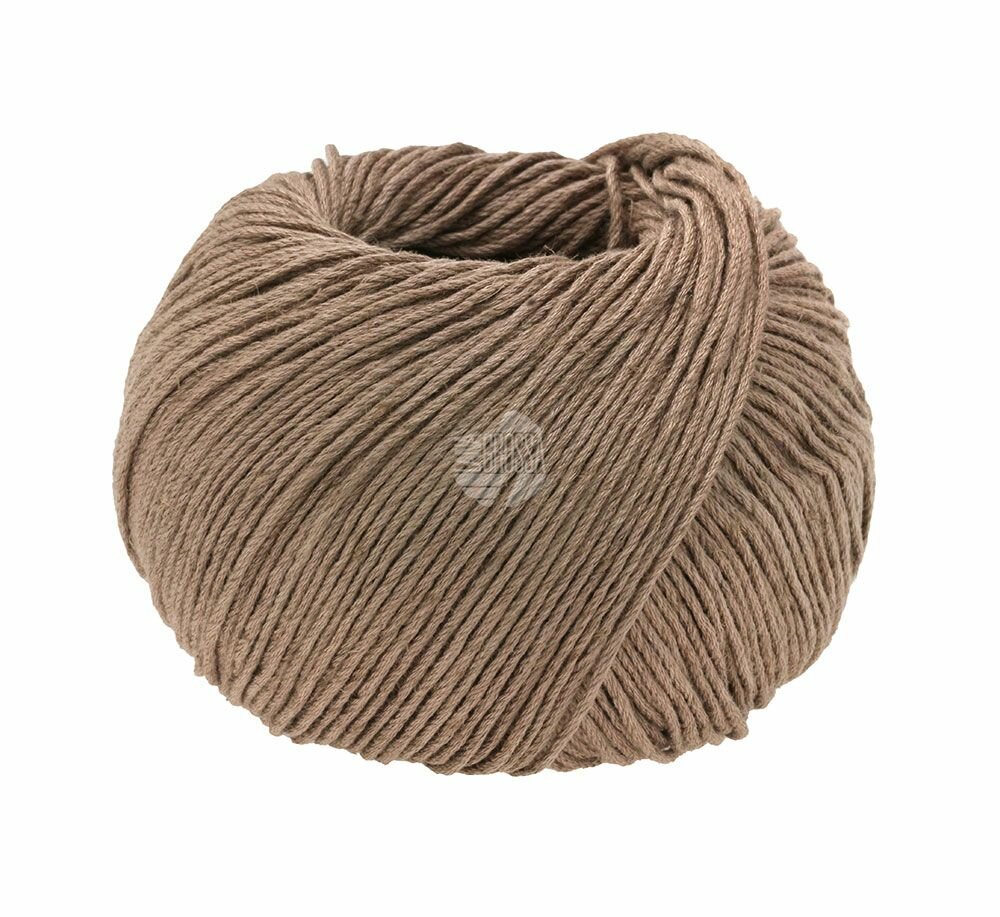 Пряжа для Вязания Lana Grossa Solo Lino (54 Nougat) 2 мотка по 50 г/120 м