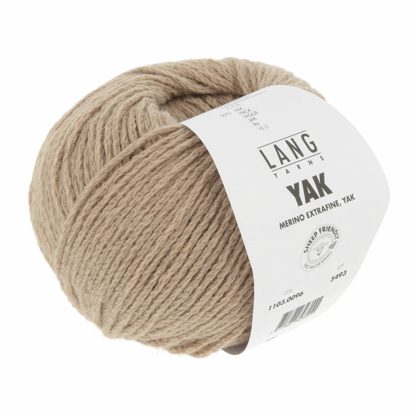 Пряжа для вязания Lang Yarns Yak (1103.0096) 1 моток 50 г/120 м