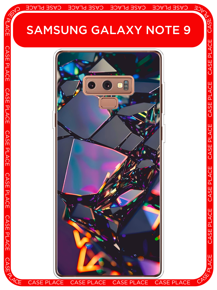 Чехол на Samsung Galaxy Note 9 / Самсунг Галакси Нот 9 с принтом Отражение солнца