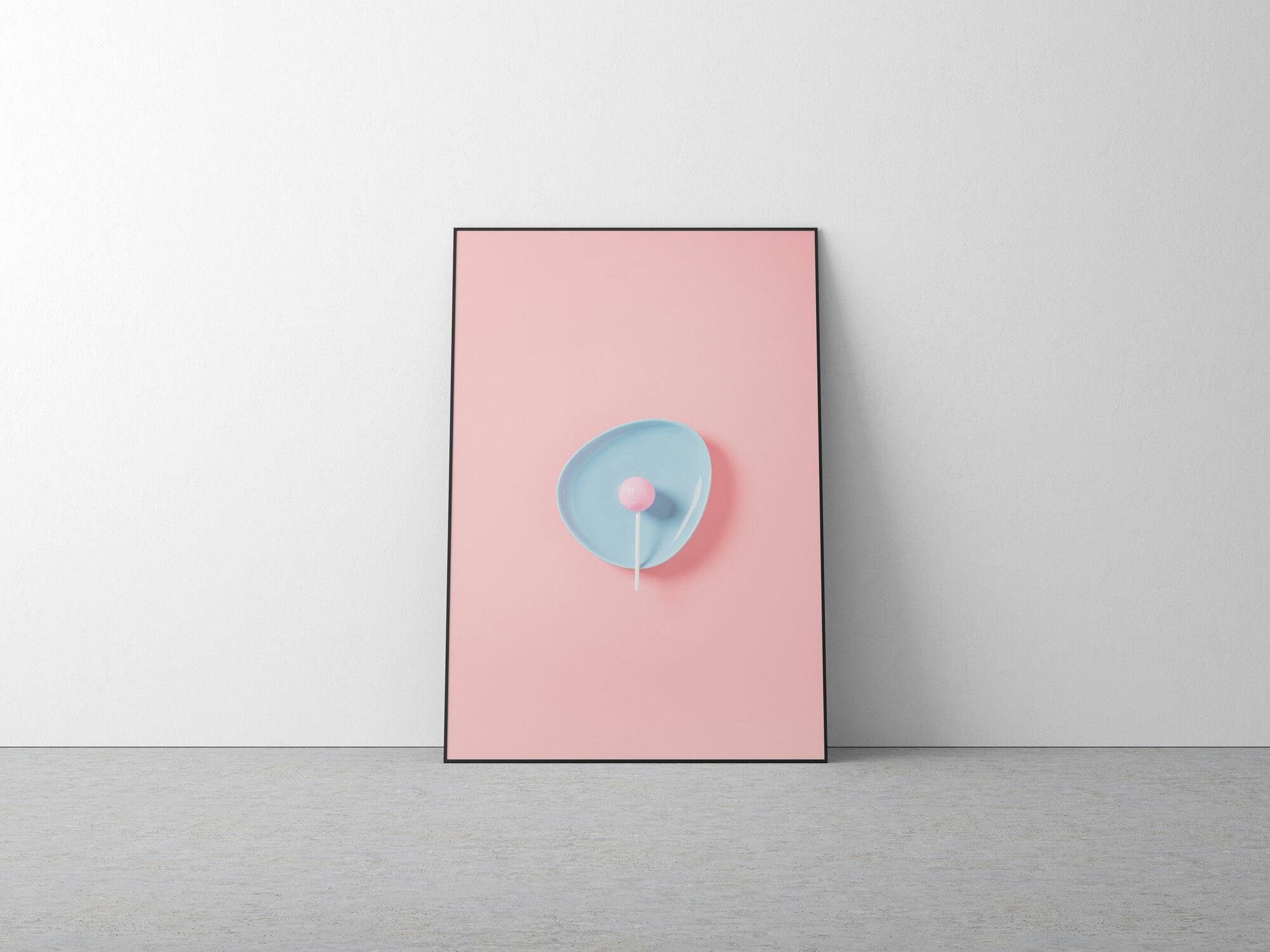 Постер интерьерный, Плакат на стену, "Чупа-чупс", 50х70 см, в тубусе