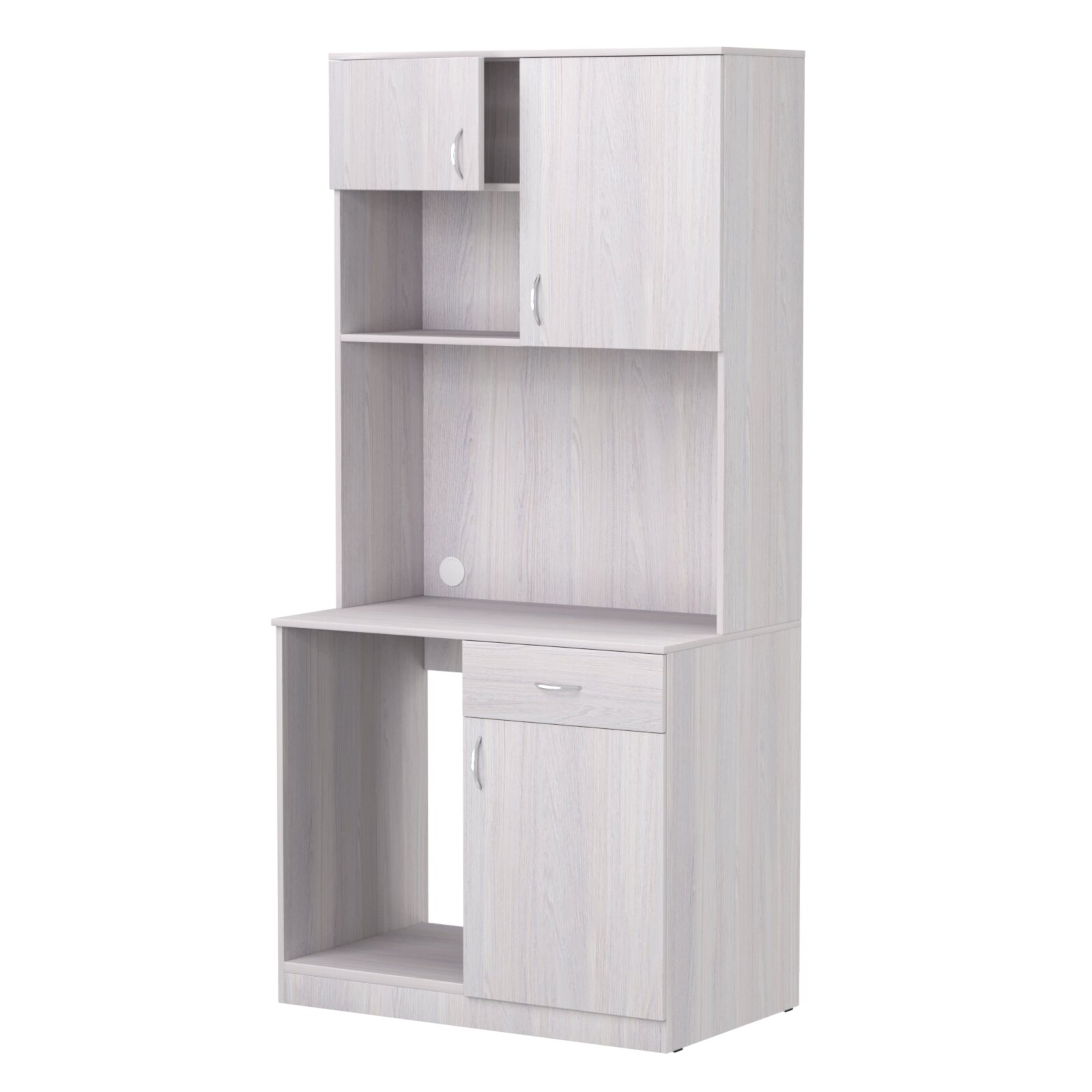 Офисная мини-кухня практик №2, Ясень Анкор светлый