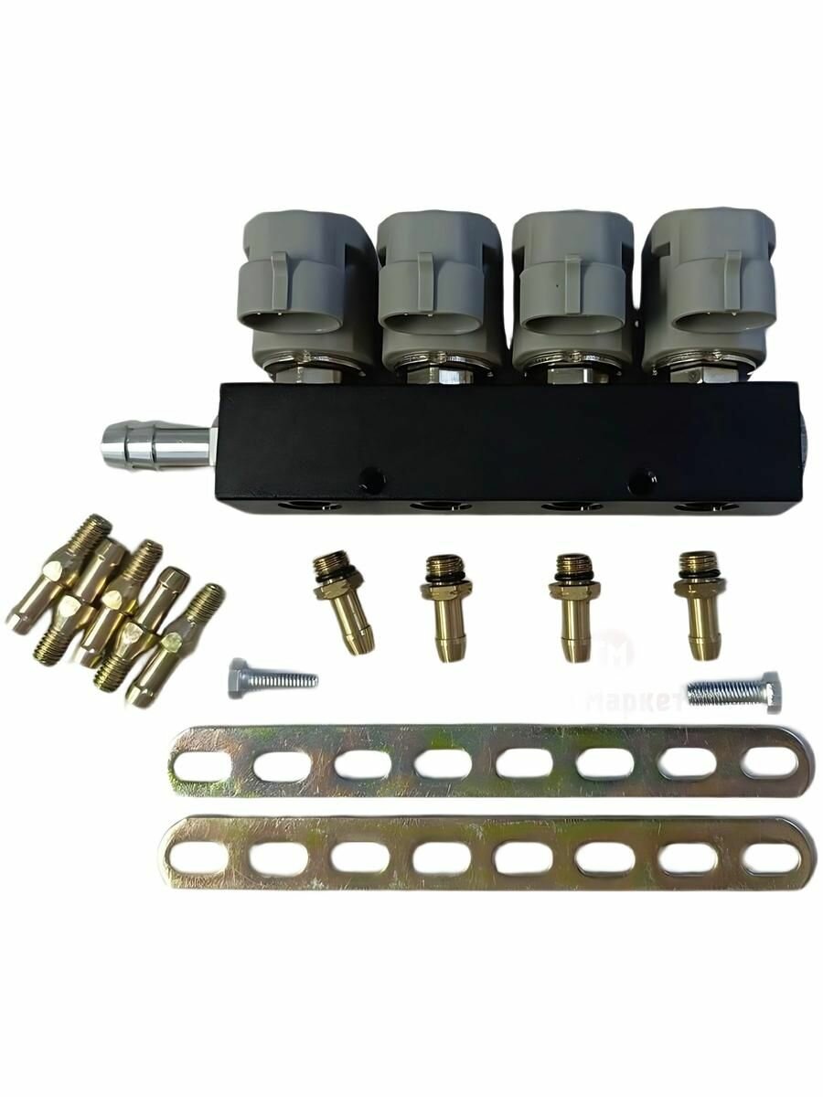 Форсунки ГБО YOTA тип 33 / 2 Ом / 4 цилиндра