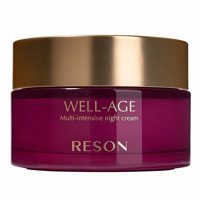 RESON Ночной крем для лица интенсивный уход для зрелой кожи Well-Age 50 мл