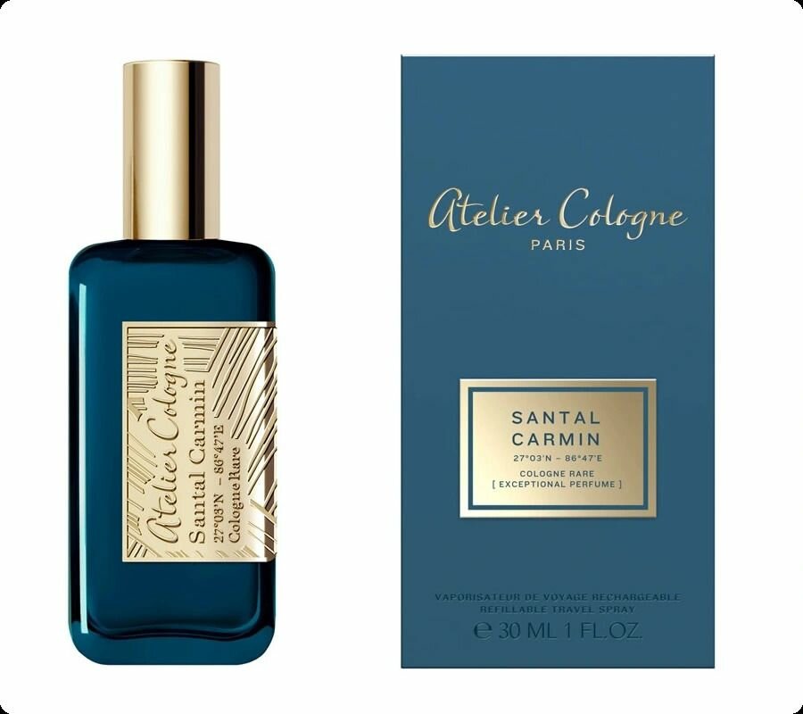 ATELIER COLOGNE SANTAL CARMIN Парфюмерная вода 30 мл