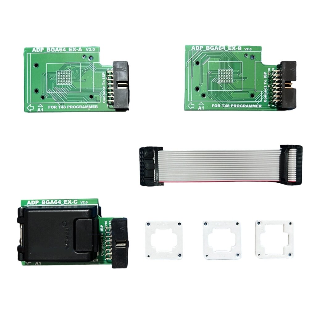 Адаптер для розетки IC BGA64 3 в 1 для Точного Программирования микросхем T48