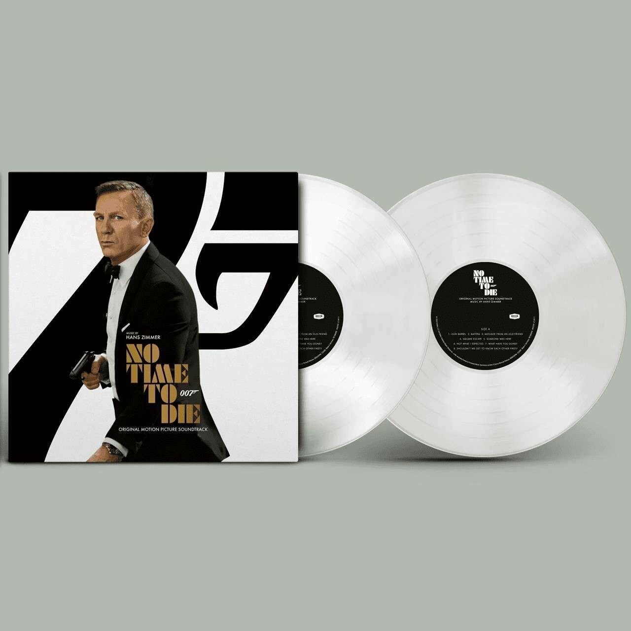 Виниловая пластинка Original Soundtrack: James Bond: No Time To Die (Limited Edition) (White Vinyl) (2 LP)