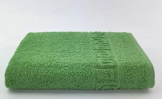 Полотенце банное, махровое, 40х70 см Хлопок 100% 430г/м2 Малахит темный
