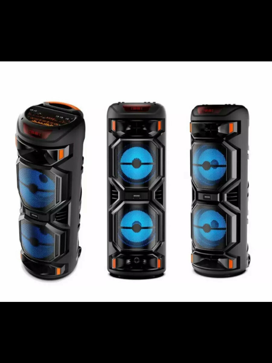 ZQS-8221 Портативная музыкальная блютуз колонка караоке