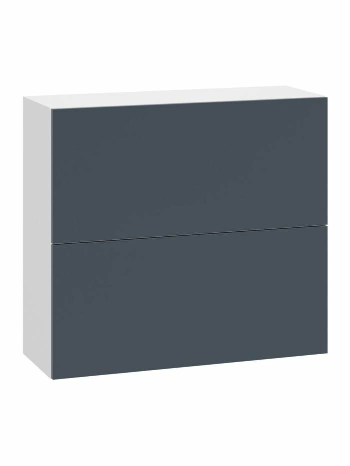 Кухонный модуль навесной, барный шкаф Тандем, 80х29.6х72 см, Белый / Океания