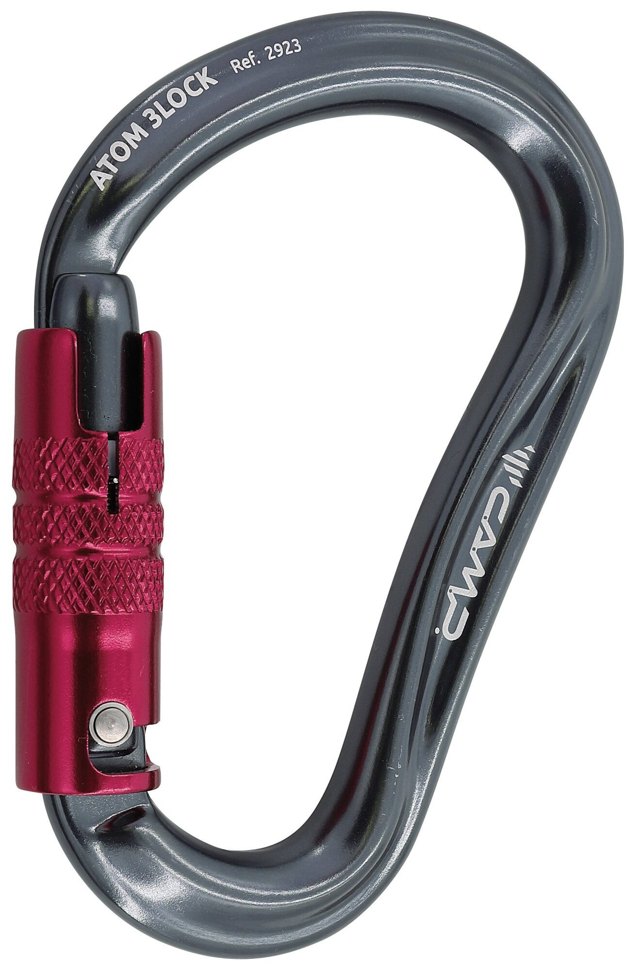 Карабин CAMP Atom 3Lock, Gun metal