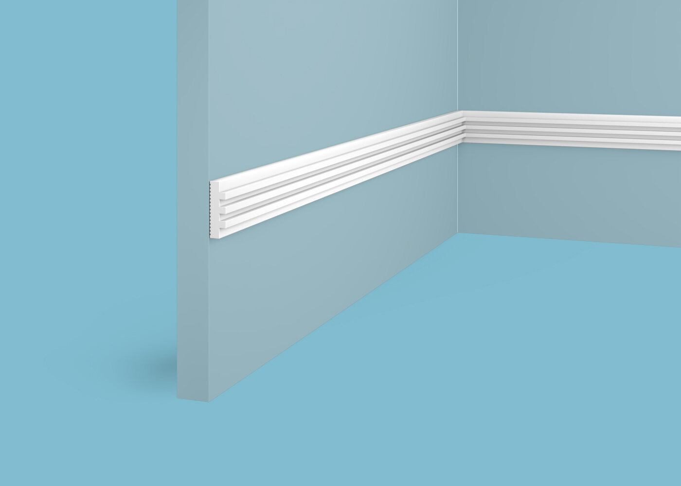 Молдинг набор 2 шт. 32х10х2000мм Экополимер MX055 Cosca