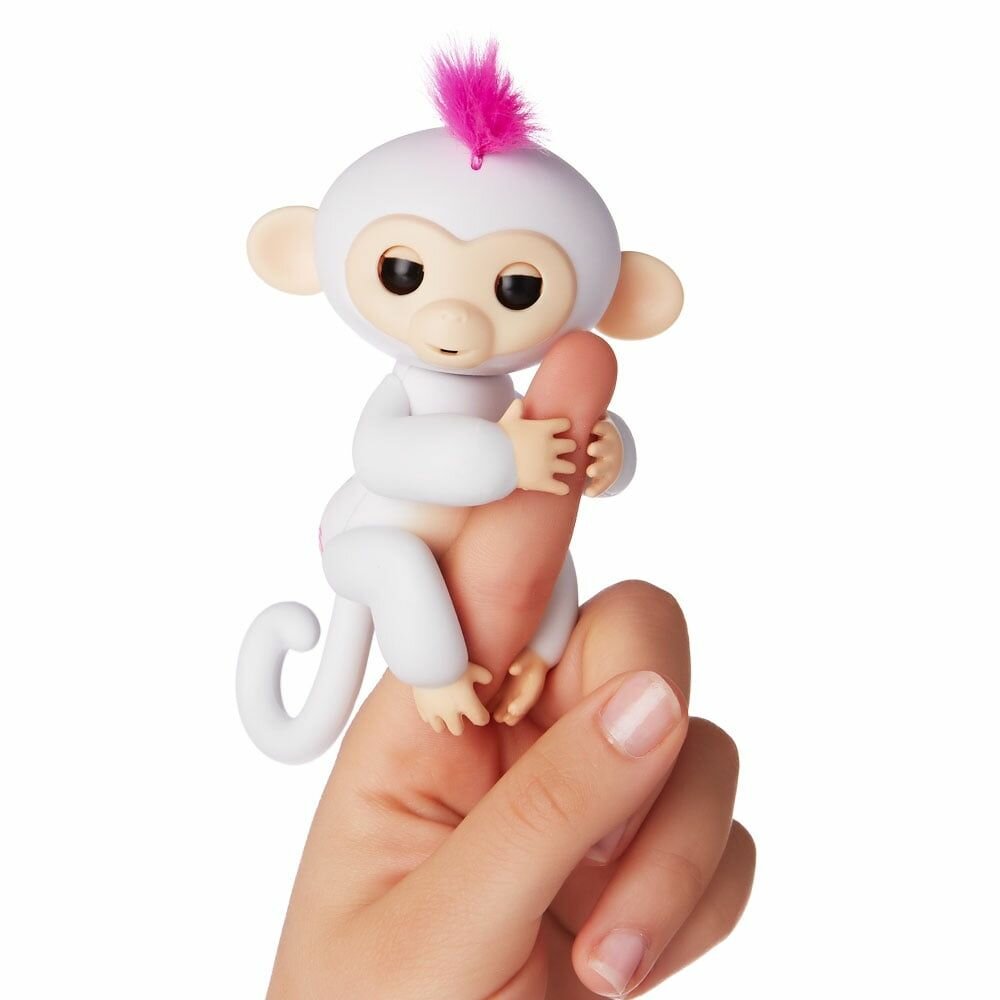 Интерактивная игрушка WowWee Fingerlings - Interactive Baby Monkey - 40 движениями и звуками