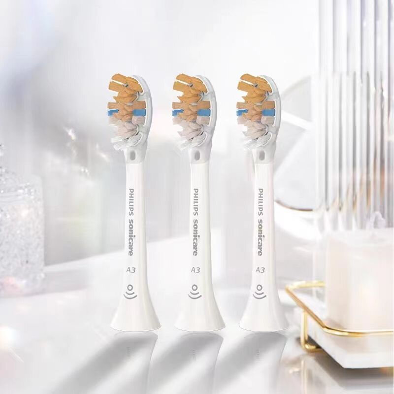 Набор насадок Philips Sonicare "A3 Premium All-In-One", белый, для электрической зубной щетки, 3шт