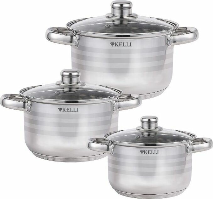 Набор кастрюль KL-4294 6 предметов