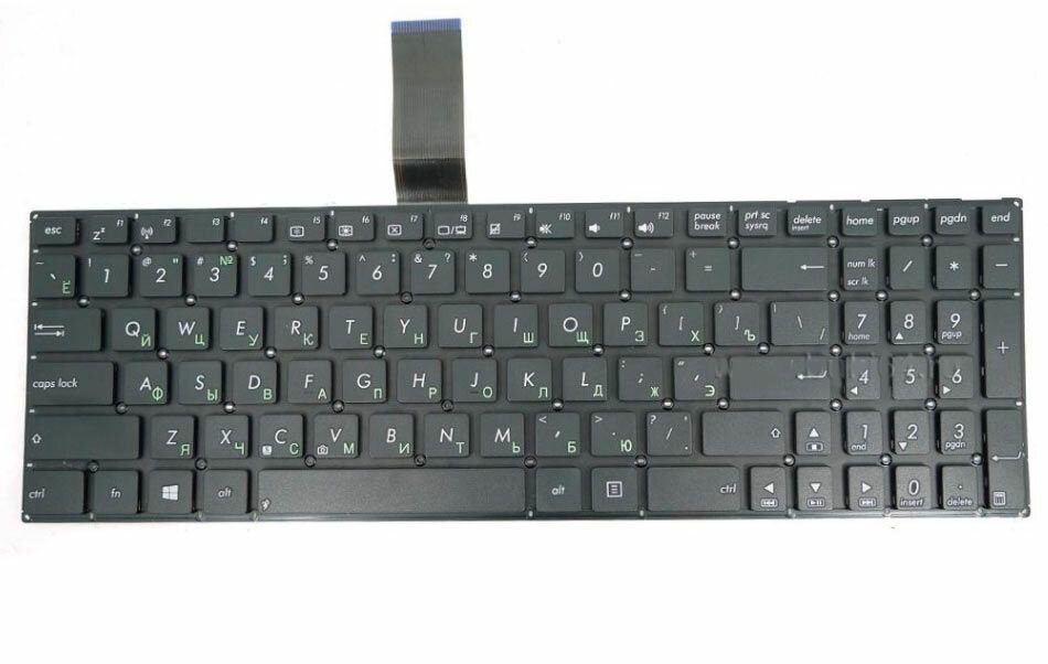 Клавиатура Asus A56, K56, S56 (чёрная) без рамки
