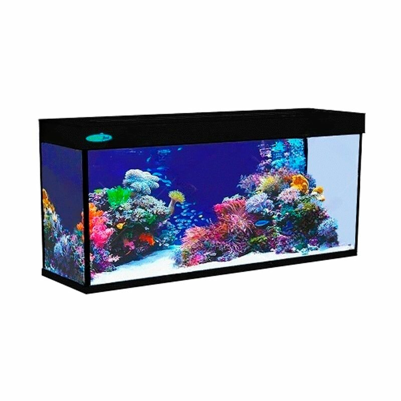 Аквариум 300 литров AquariumBest , с подсветкой Черный (121х41х67 см)