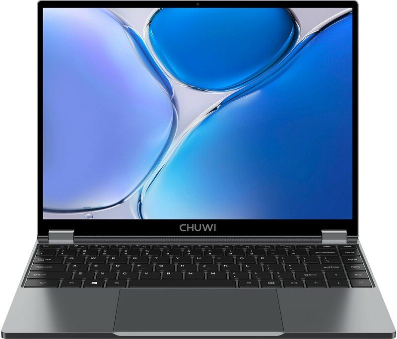 Ноутбук CHUWI Freebook 13.5", трансформер, IPS, Intel N150 0.8ГГц, 4-ядерный, 12ГБ LPDDR5, 512ГБ SSD, Graphics, Windows 11 Home, серый
