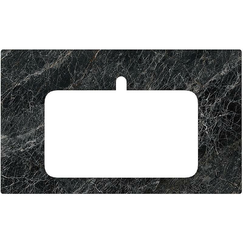 Столешница под раковину Kerama Marazzi Plaza Classic Neo Риальто 80 PL2. VT93\80 Темно-серая