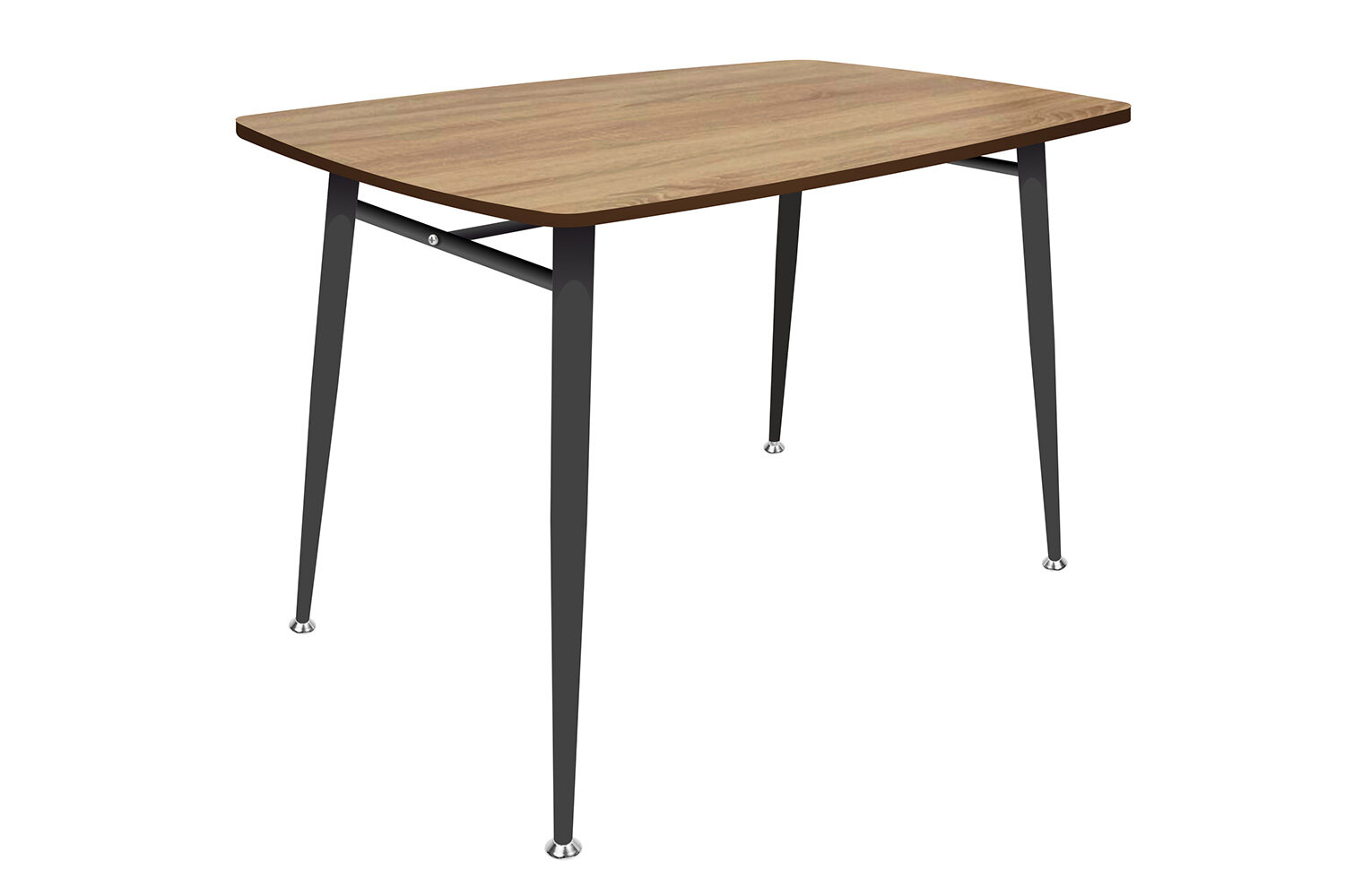 Стол брик, крафт золотой/чёрный