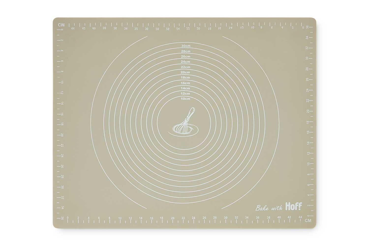 HOFF коврик для раскатки теста Baking mat с нескользящим основанием и мерной шкалой