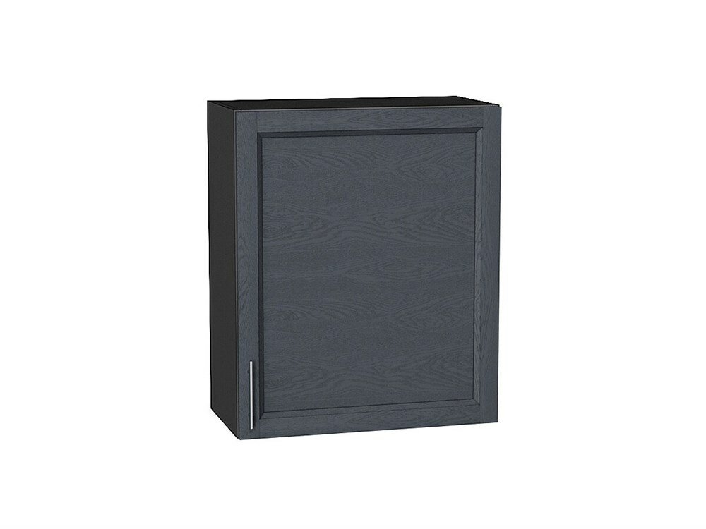 VVT Шкаф верхний с 1-ой дверцей Сканди Graphite, Graphite Softwood, 720, 600 В*Ш*Г 716*600*320, фасад МДФ Graphite Softwood, корпус Graphite Graphite Softwood
