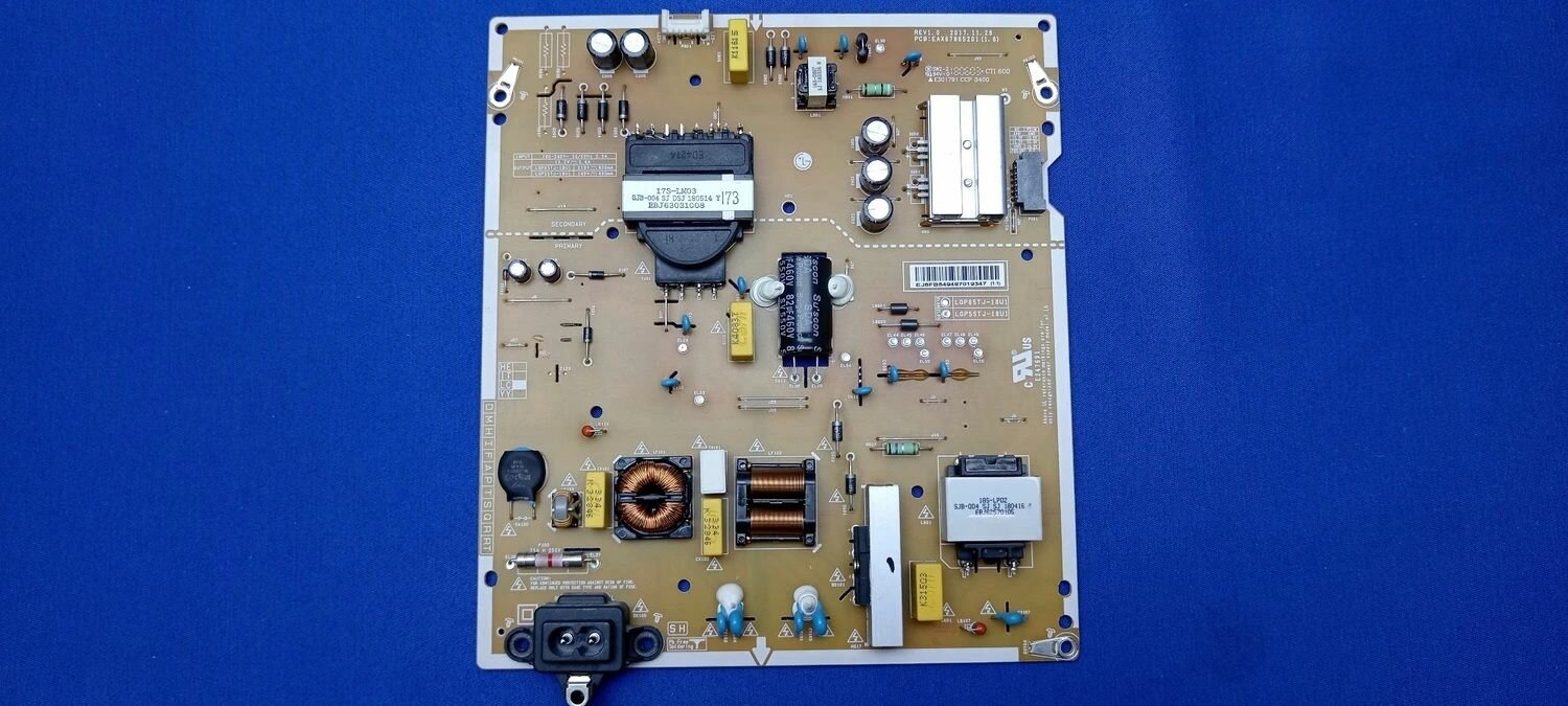 LGP55TJ_18U1 EAX67865201(1.6) для 55Uk6200Pla Lcd Телевизор Плата питания арт. 12421