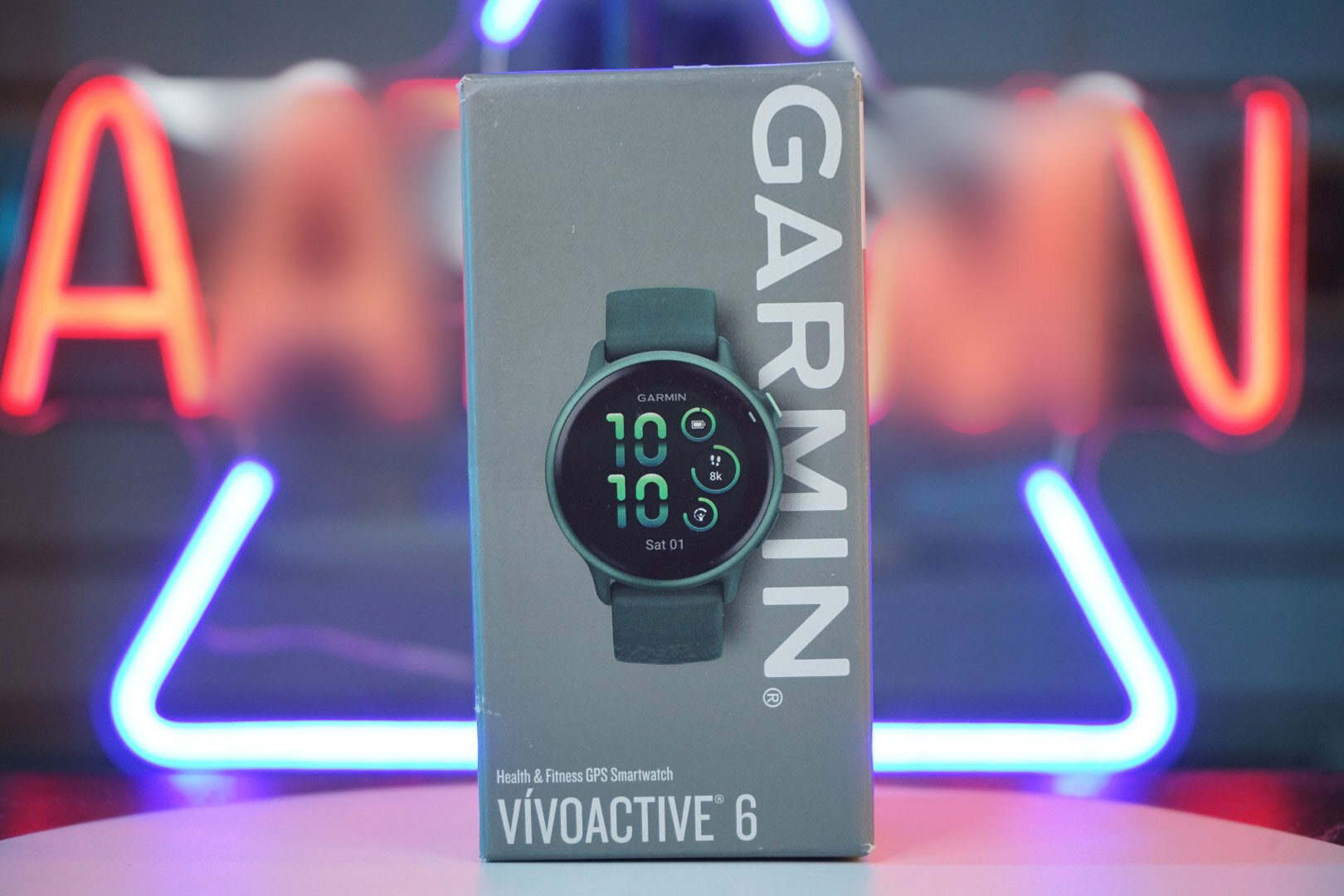 Garmin Vivoactive 6 Metallic Jasper Green with Jasper Green Band 010-02985-02