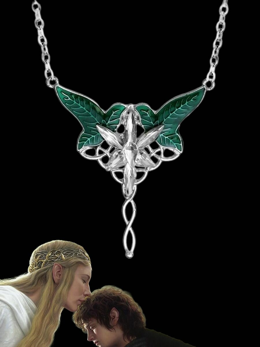 Колье, искусственный камень