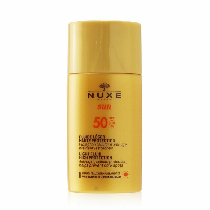 NUXE - Nuxe Sun Легкий Флюид для Лица - Солнцезащитный SPF50 (для Нормальной и Комбинированной Кожи) 50ml/1.6oz