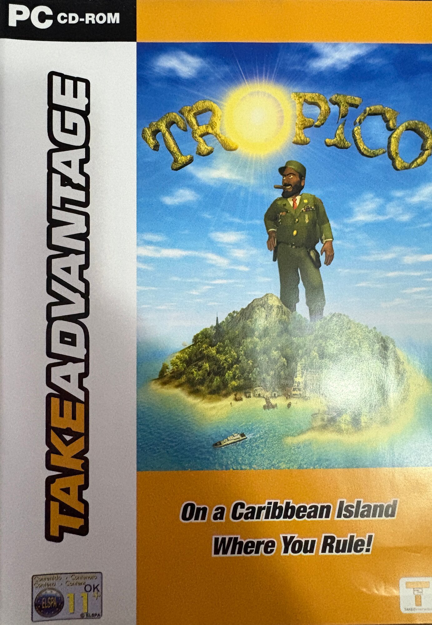 Игра для компьютера: Tropico 1 Европейское издание (англ. версия) (DVD-box) Лицензионный диск