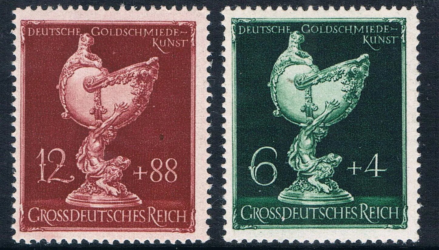 Два новых немецких почтовых штампа 1944 года Goldsmith