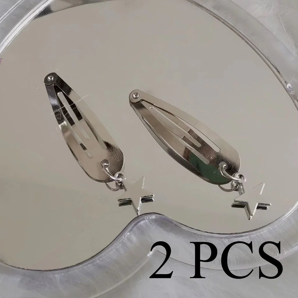 Металлические подвески в форме сердца и креста 2 шт. Star-2Pcs