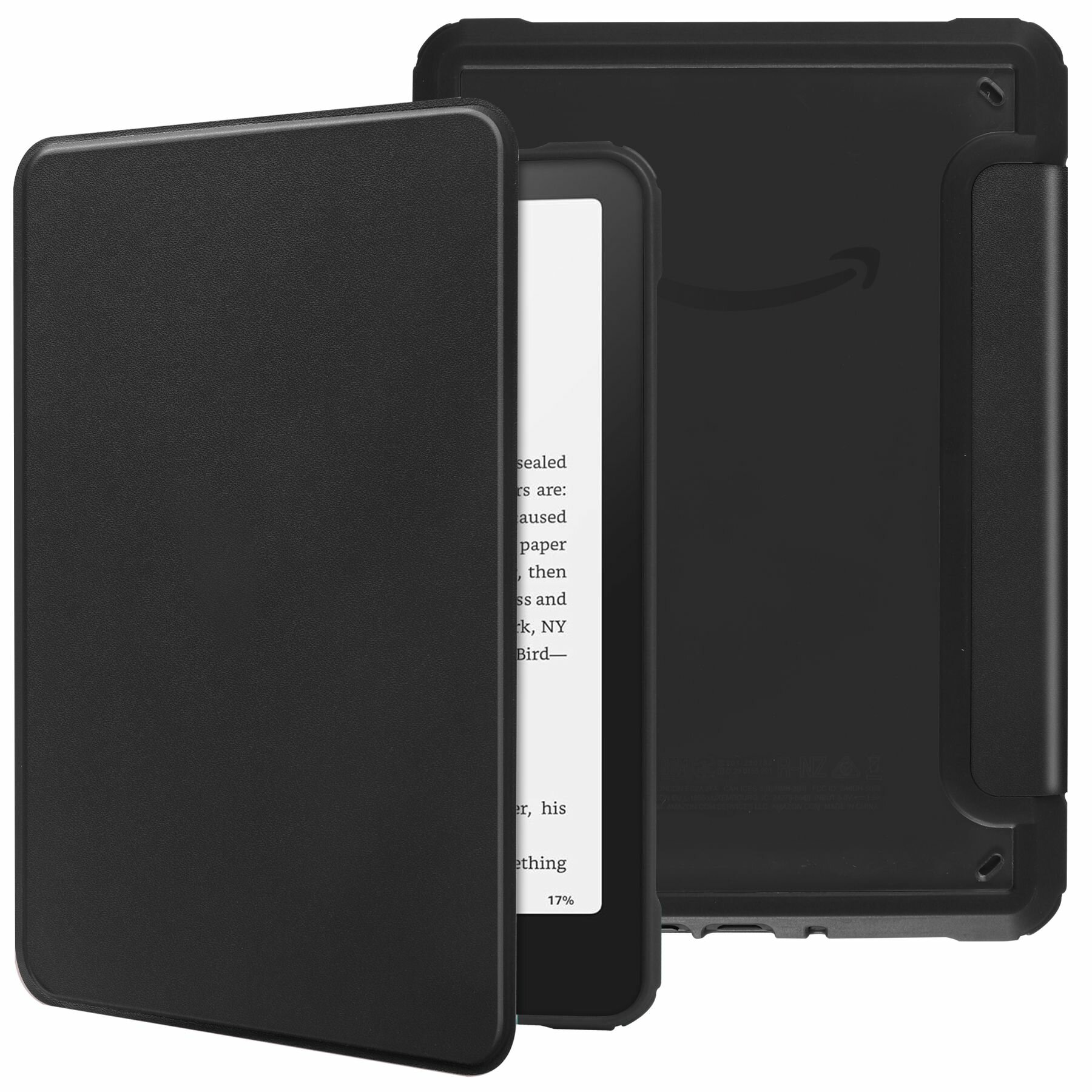 Чехол-книжка MATTE для Amazon Kindle Paperwhite 12 Gen (7", 2024) black