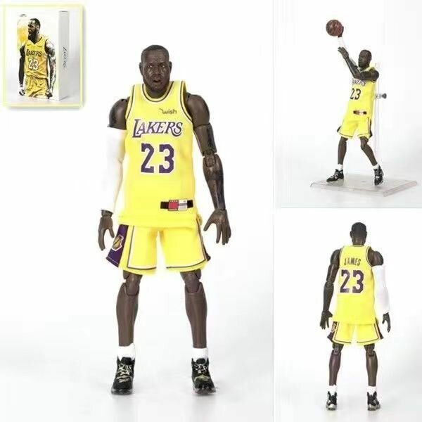 Баскетбольная звезда/Подвижная фигурка Леброн Джеймс (LeBron Raymone James)/21.5CM(коробка)