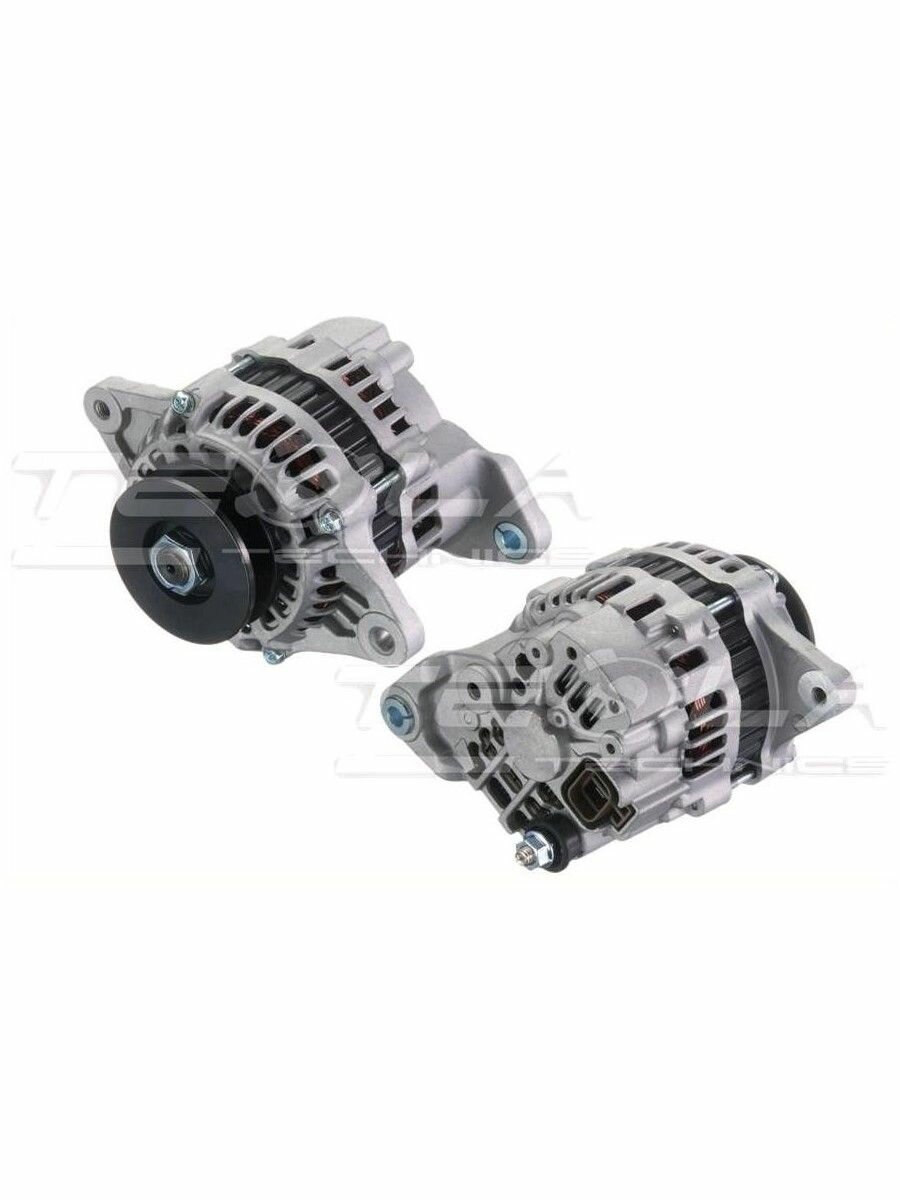 Генератор TESLA TECHNICS TT12057, для Nissan H15, передний, серебристый