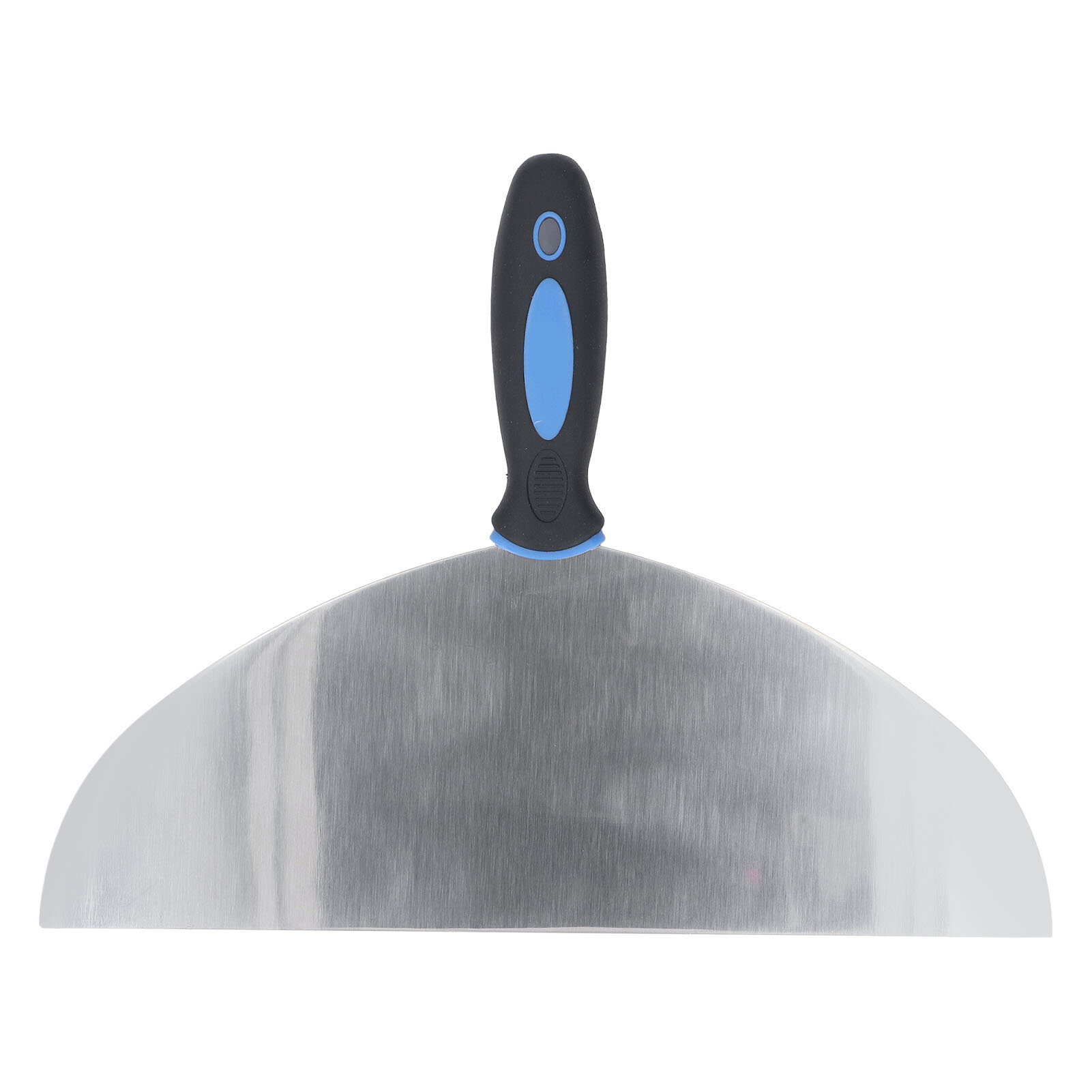 Скребок для шпаклевки из нержавеющей стали, 30 см, для ремонта гипсокартона, инструмент для удаления обоев, краски и наклеек с отверстием для подвешивания.